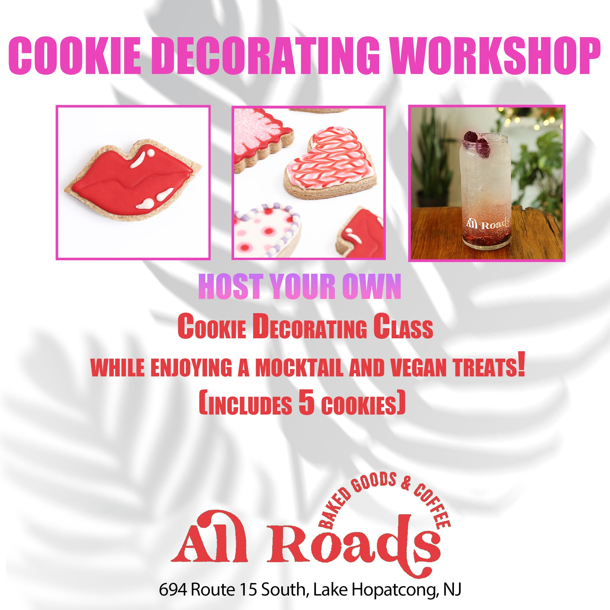 Cookie Decorating Workshop – All Roads Coffee & Baked Goods